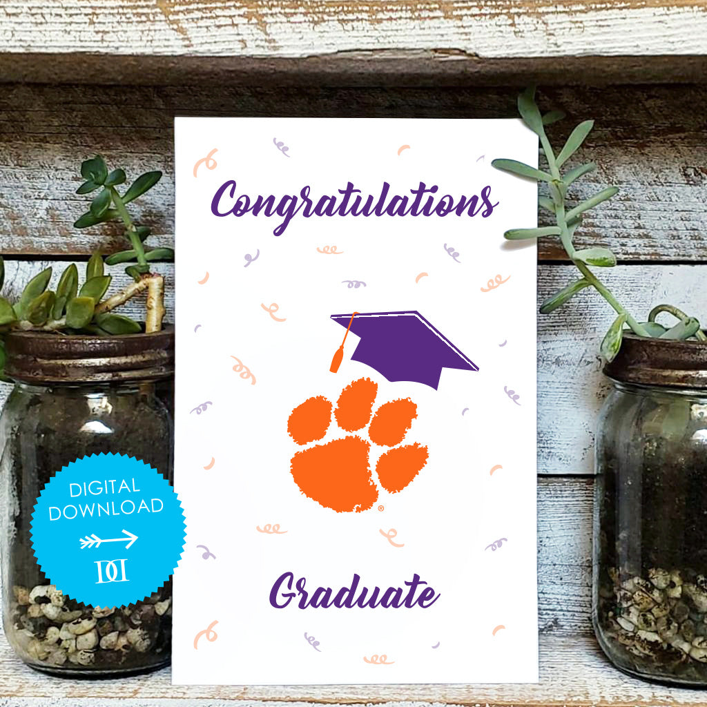 Clemson Greeting Cards – Dayna Designs